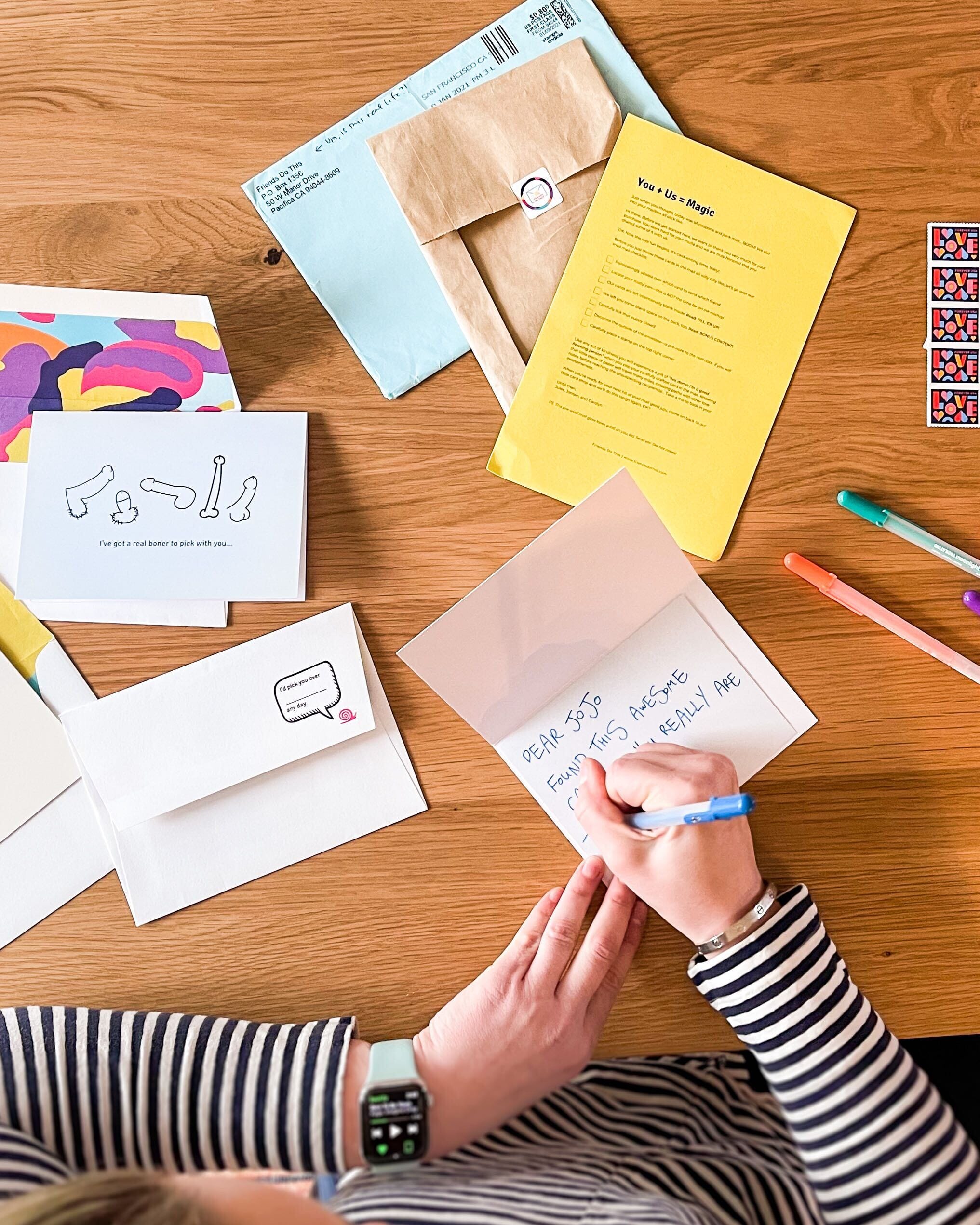 Let Us Write & Send Your Card | Friends Do This - Greeting Cards ...